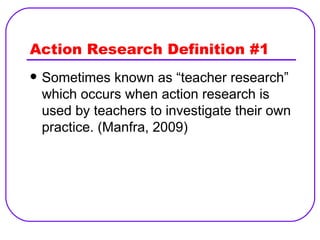 SIGPL Action Research Grant | PPT