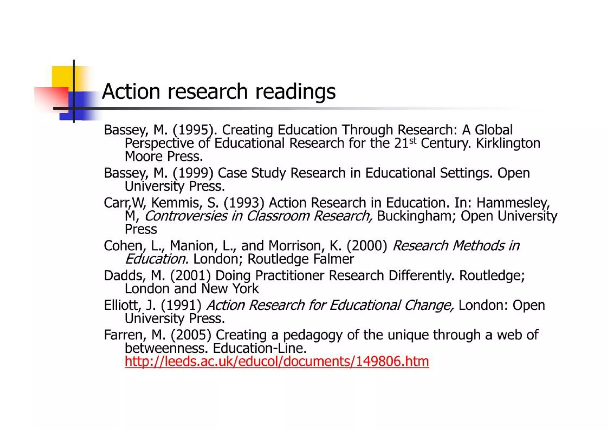 Action Research Presentation | PDF