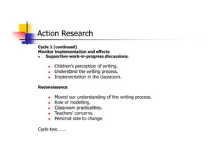 Action Research Presentation | PDF