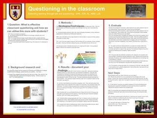 Action research presentation posters 280618 | PPTX