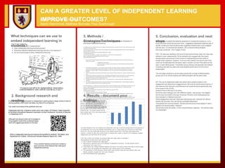 Action research presentation posters 280618 | PPTX