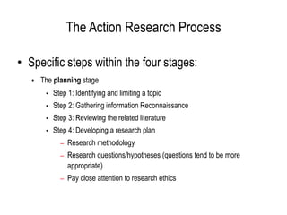 Action research process | PPTX