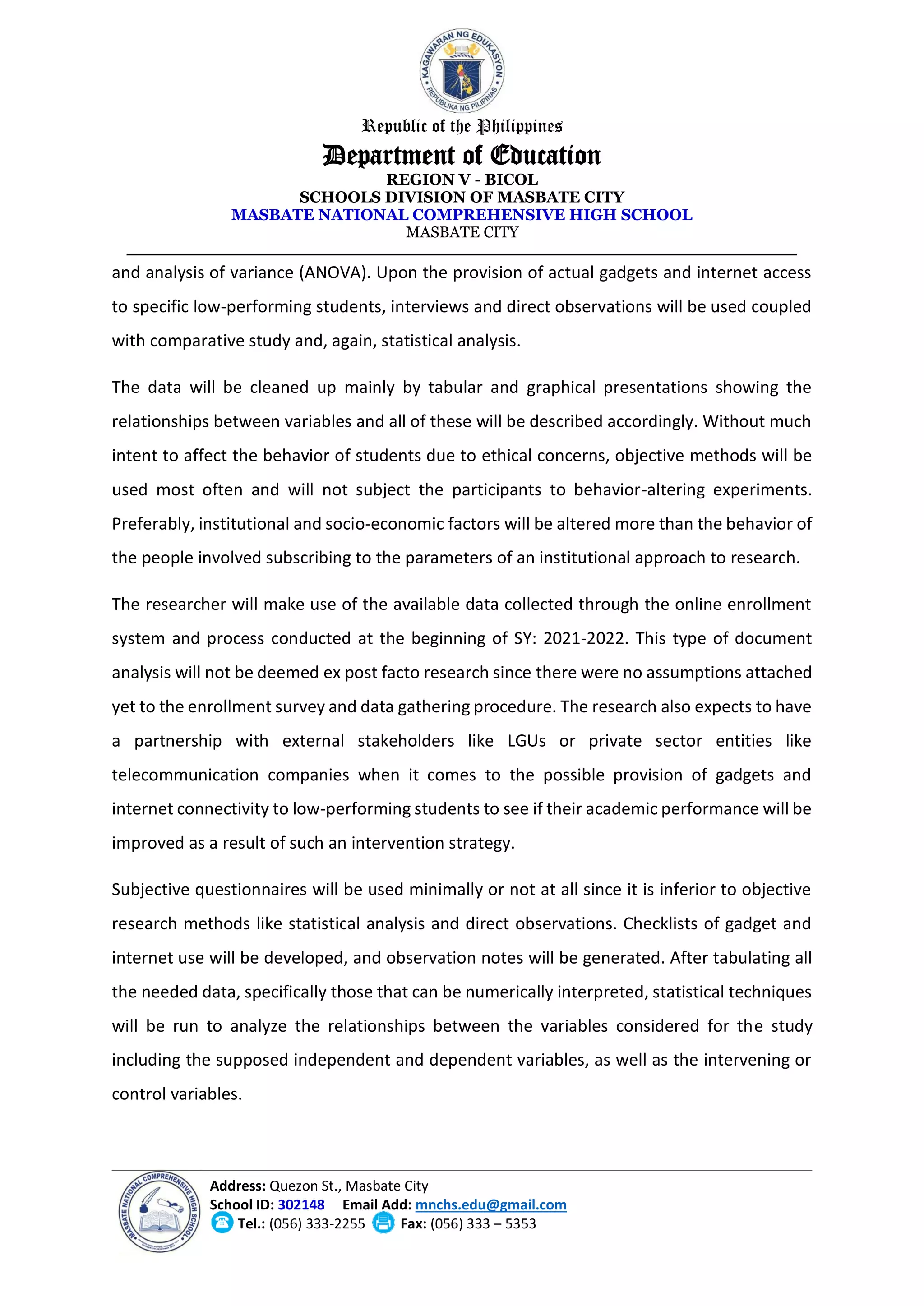 Action Research Proposal in DepEd - Super Draft | PDF