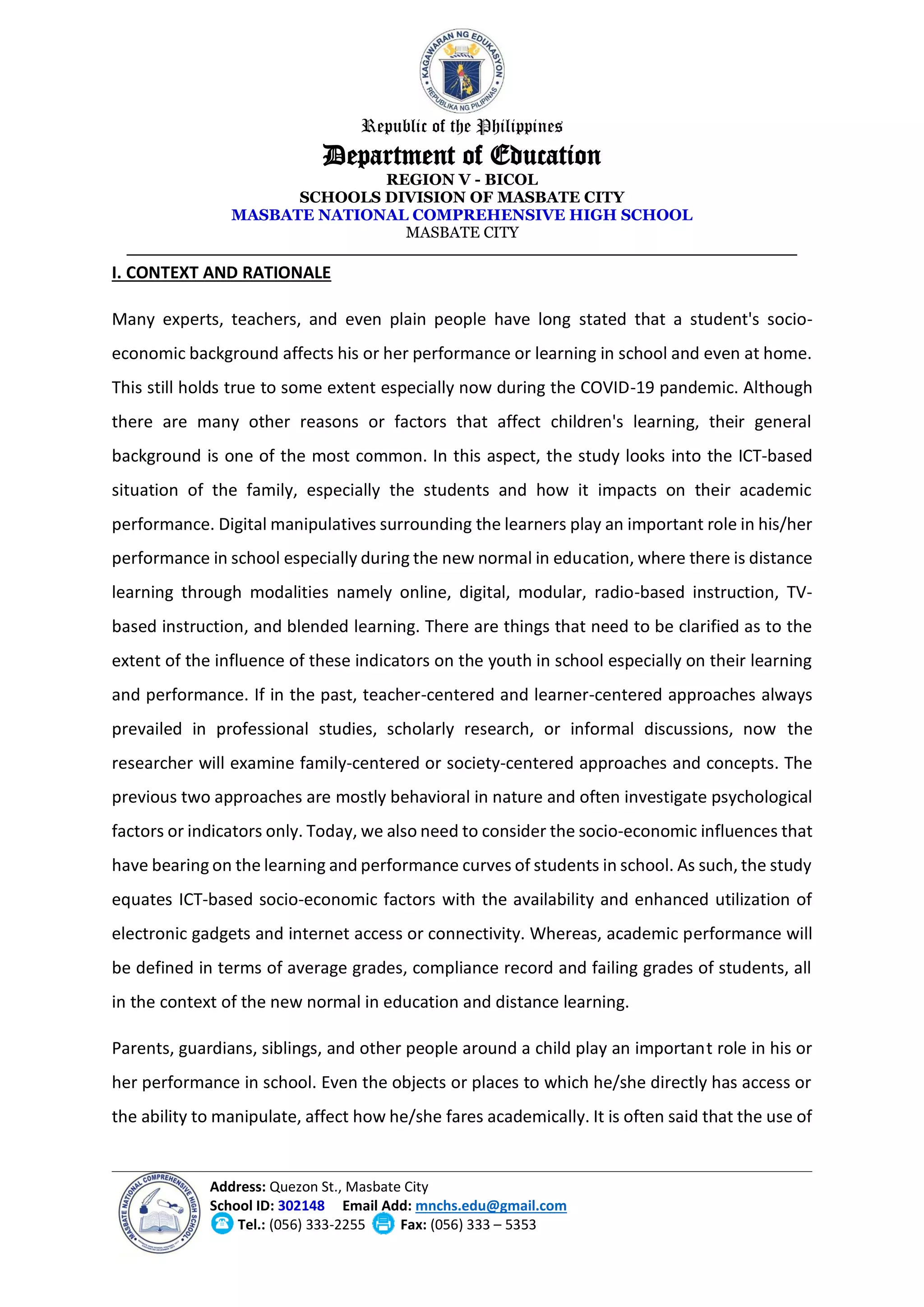 Action Research Proposal in DepEd - Super Draft | PDF