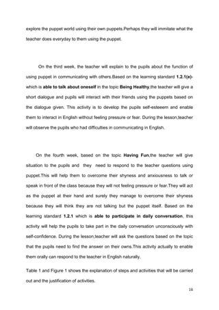 USING PUPPET TO HELP YEAR 3 PUPILS TO RESPOND IN ENGLISH ORALLY | PDF