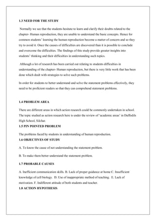 Action research sample | PDF