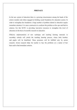 Action research sample | PDF