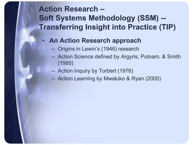 Action research strategies for Researching Organizations and Management ...