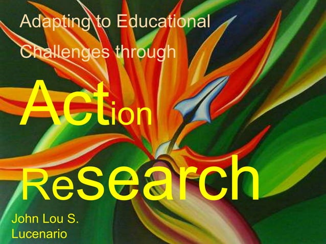 Action research workshop | PPTX