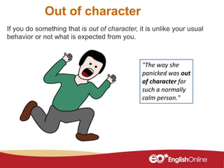 Actions & Behaviors Idioms Set | PPT