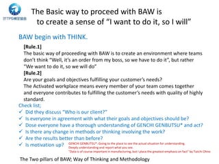 ①Actions for building activated workplace | PPT