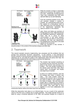 Actions For Enterprise Collaboration Four Groups | PDF