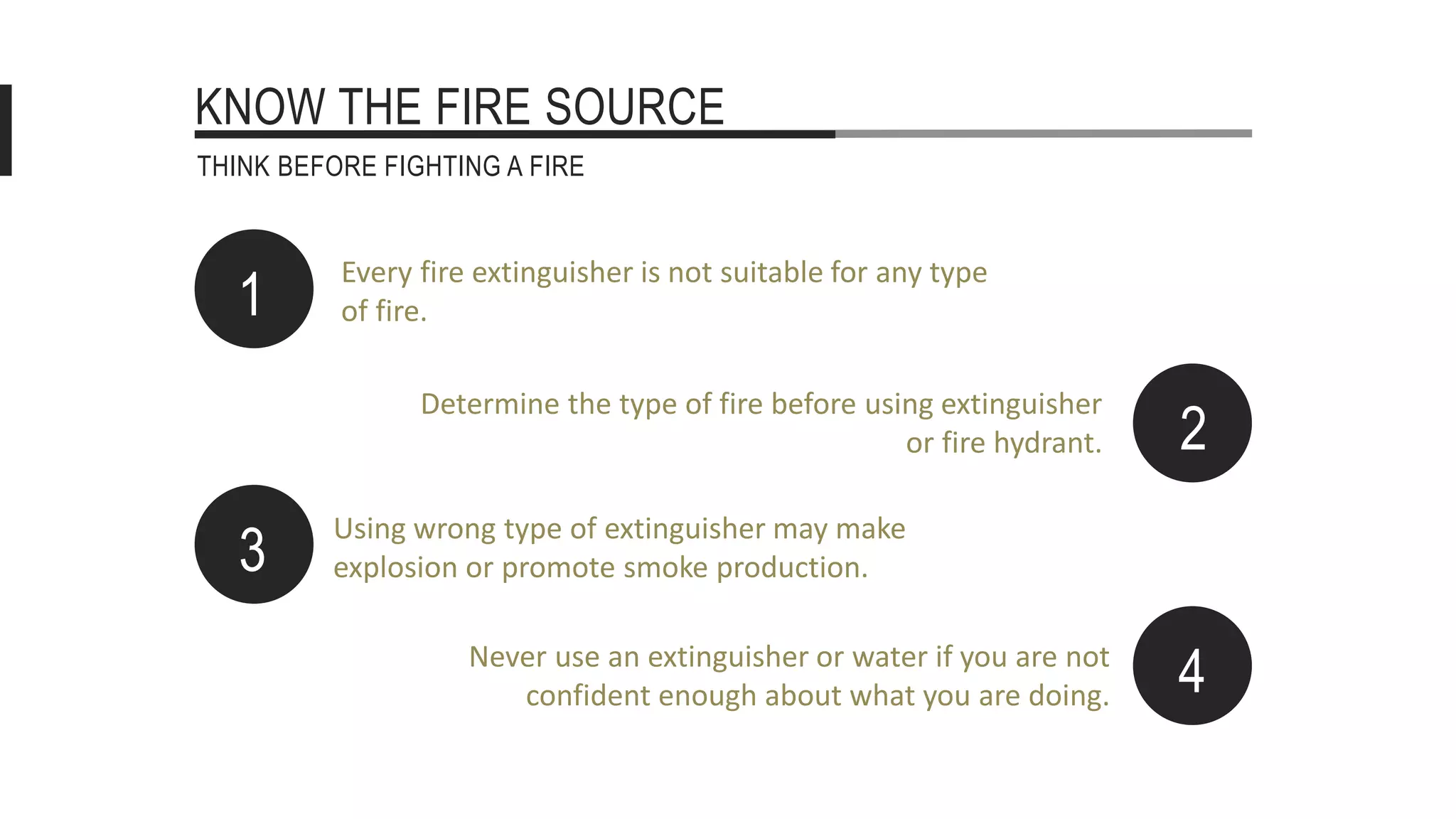 Actions in case of fire incident | PPTX