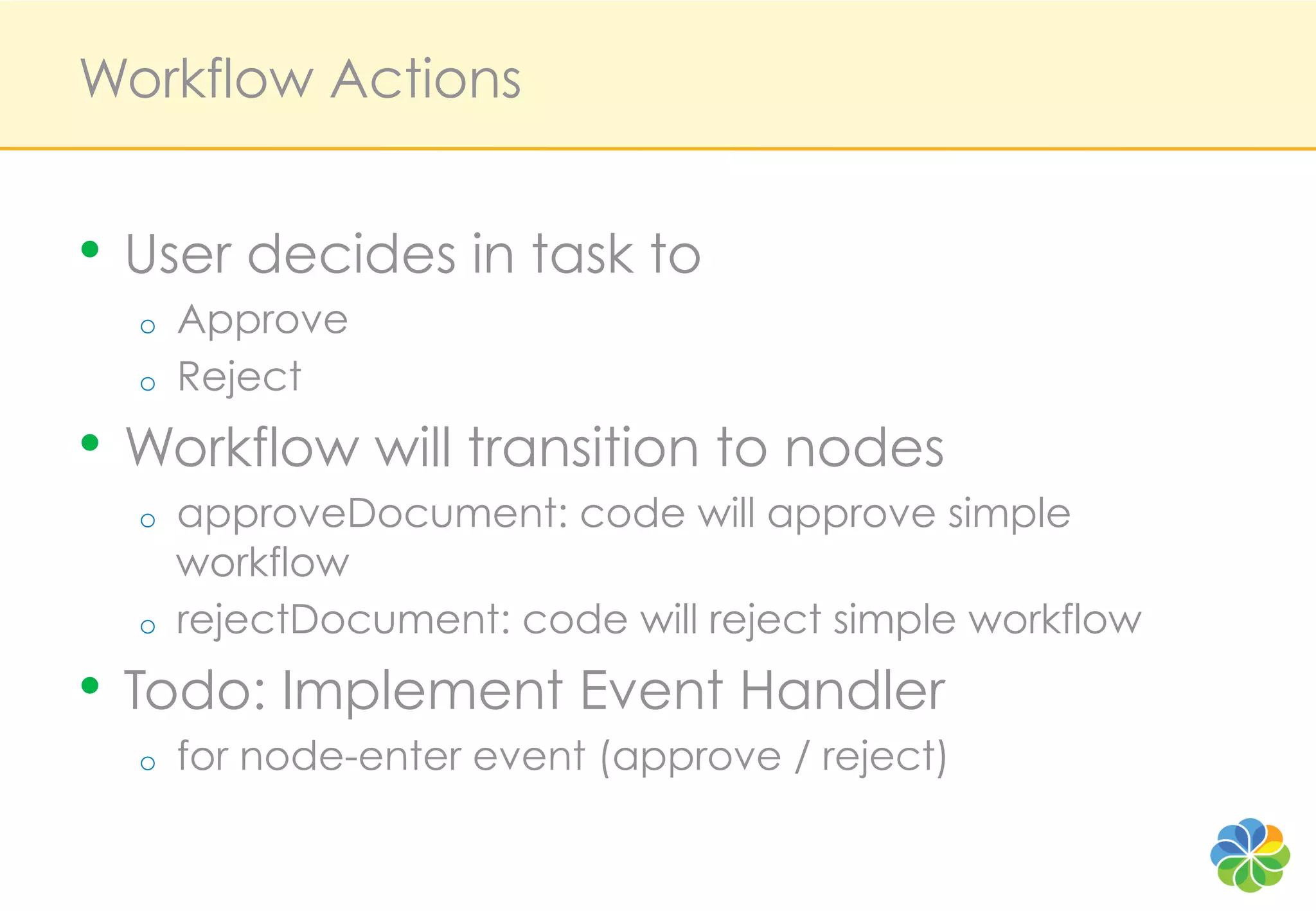Actions rules and workflow in alfresco | PDF