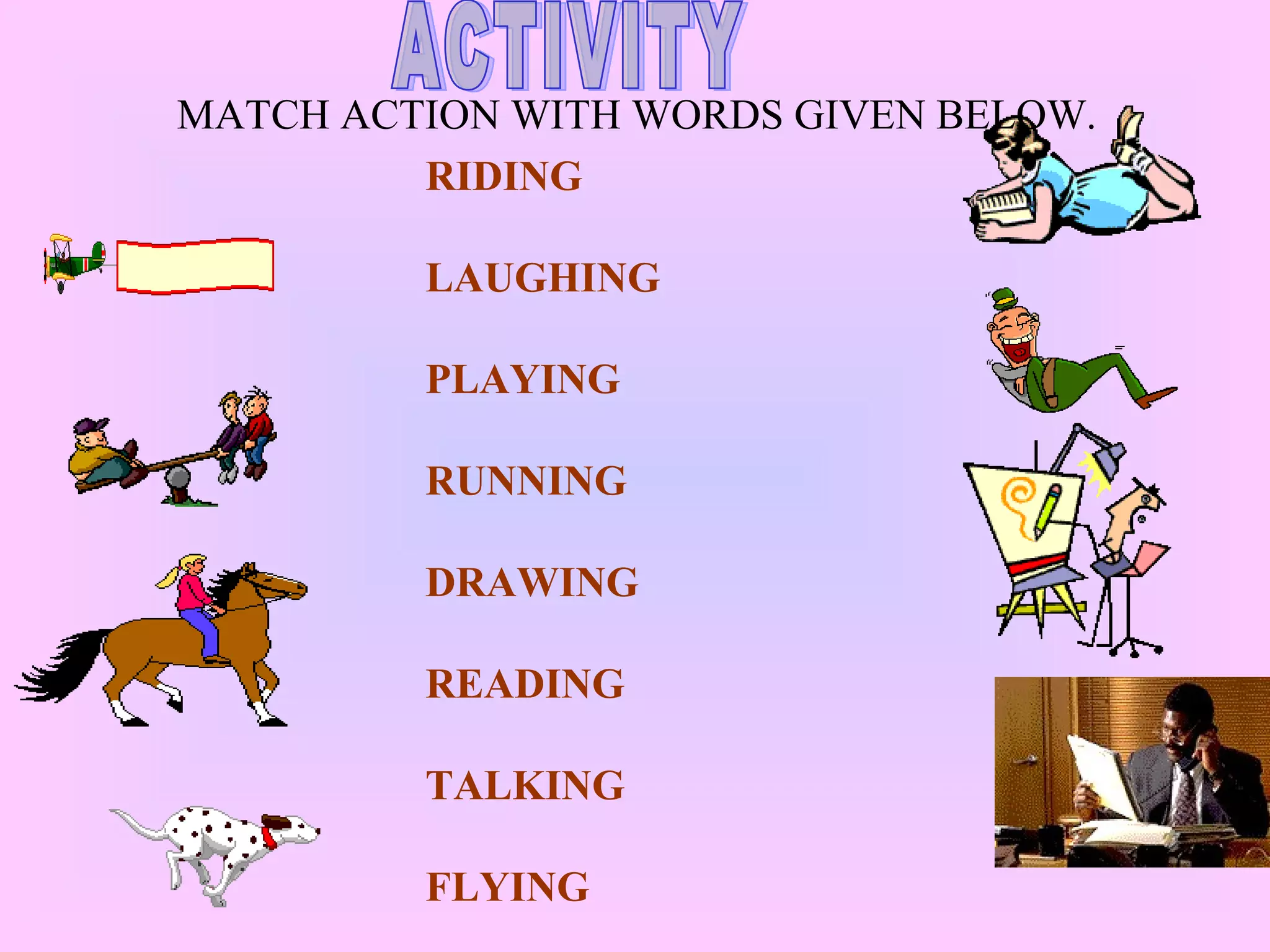 Actions words | PPT