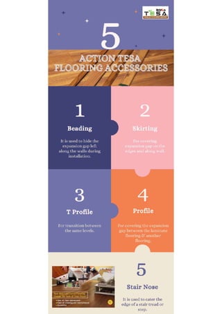 Action TESA Flooring Accessories Inforgraphics | PDF