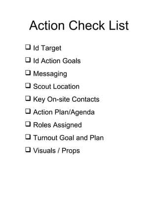 Action tools | PPT