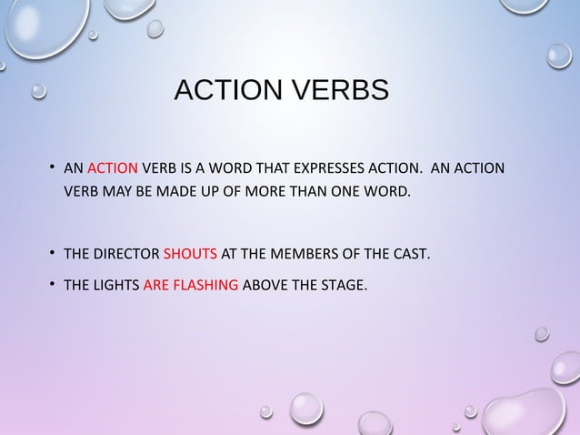 Action transitive intransitive verbs | PPT