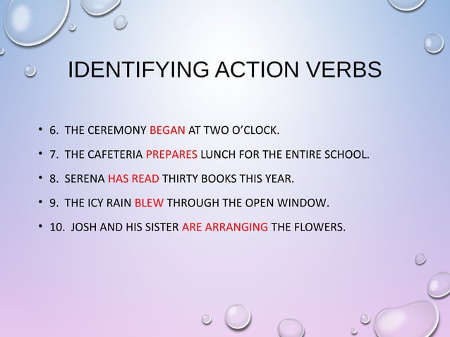 Action transitive intransitive verbs | PPT