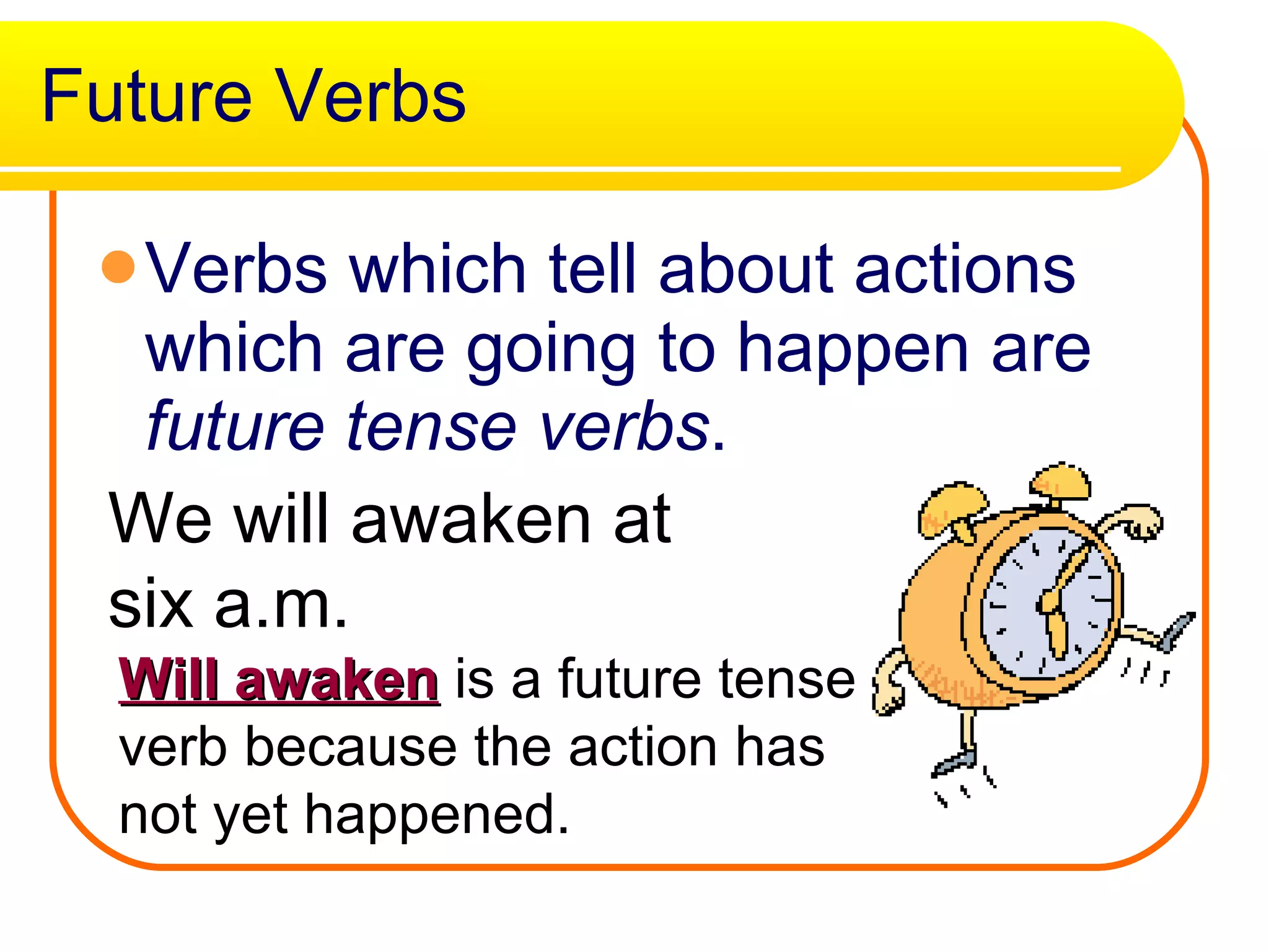 ACTION VERBS | PPT