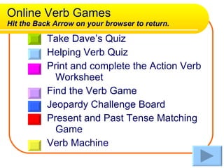 ACTION VERBS | PPT