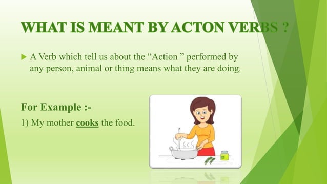 Action verbs | PPT