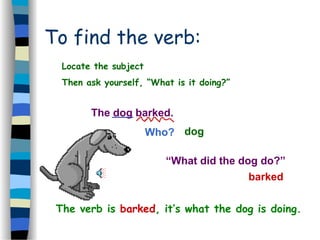 Action Verbs grammar lesson PowerPoint Presentation | PPT