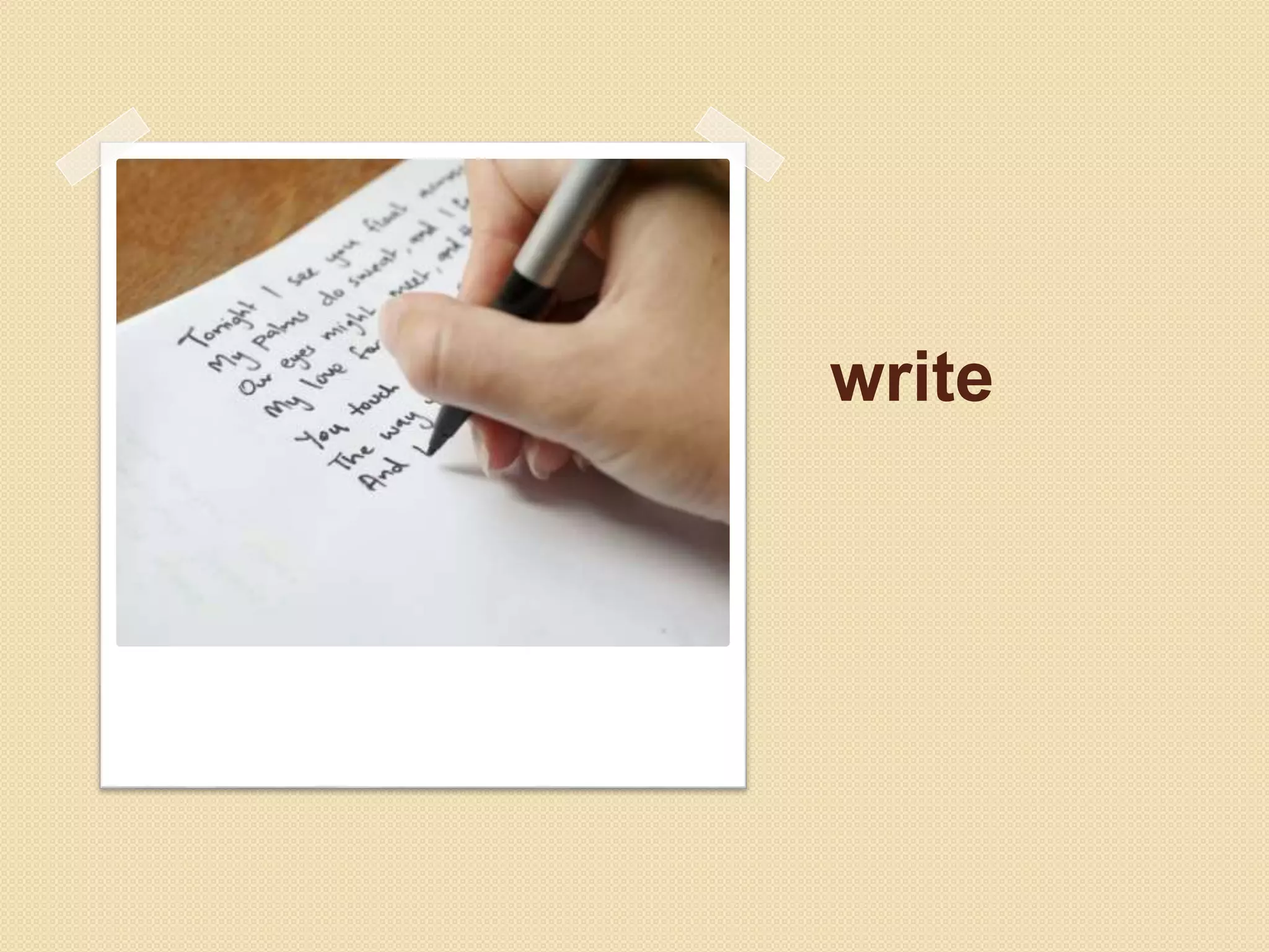 Action verbs - teaching vocabs | PPT