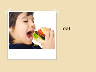 Action verbs - teaching vocabs | PPT