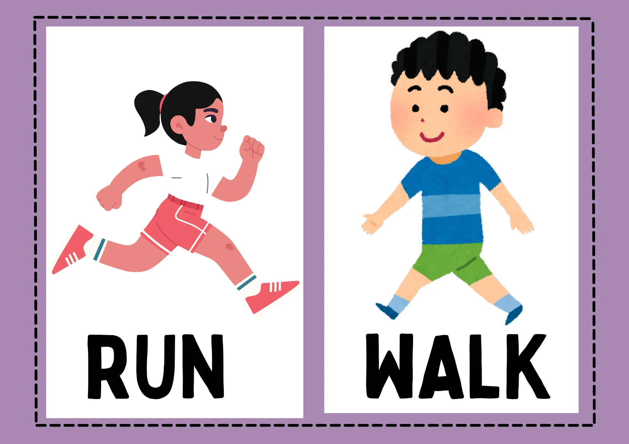 Action Verbs (Vocab. Flashcards in PDF format) | PDF