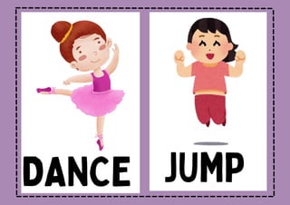 Action Verbs (Vocab. Flashcards in PDF format) | PDF