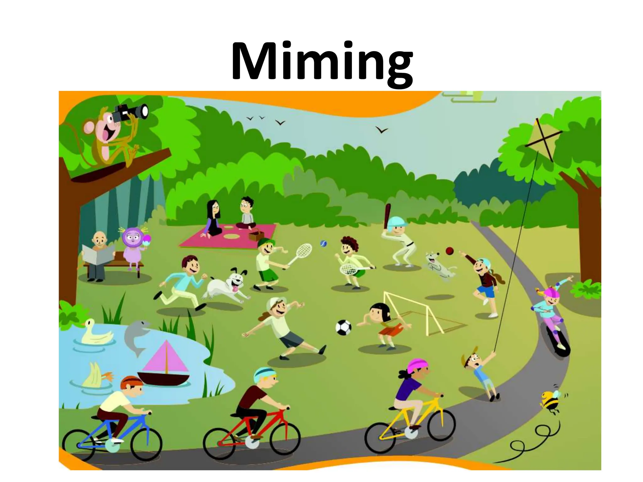 Action Verbs _In the Park.pptx | Baseball | Sports