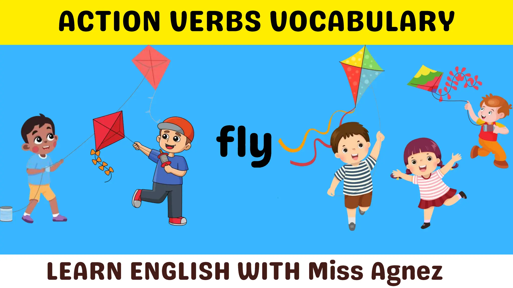 Learn Action Verbs / Body Movement Vocabulary with Pictures and ...
