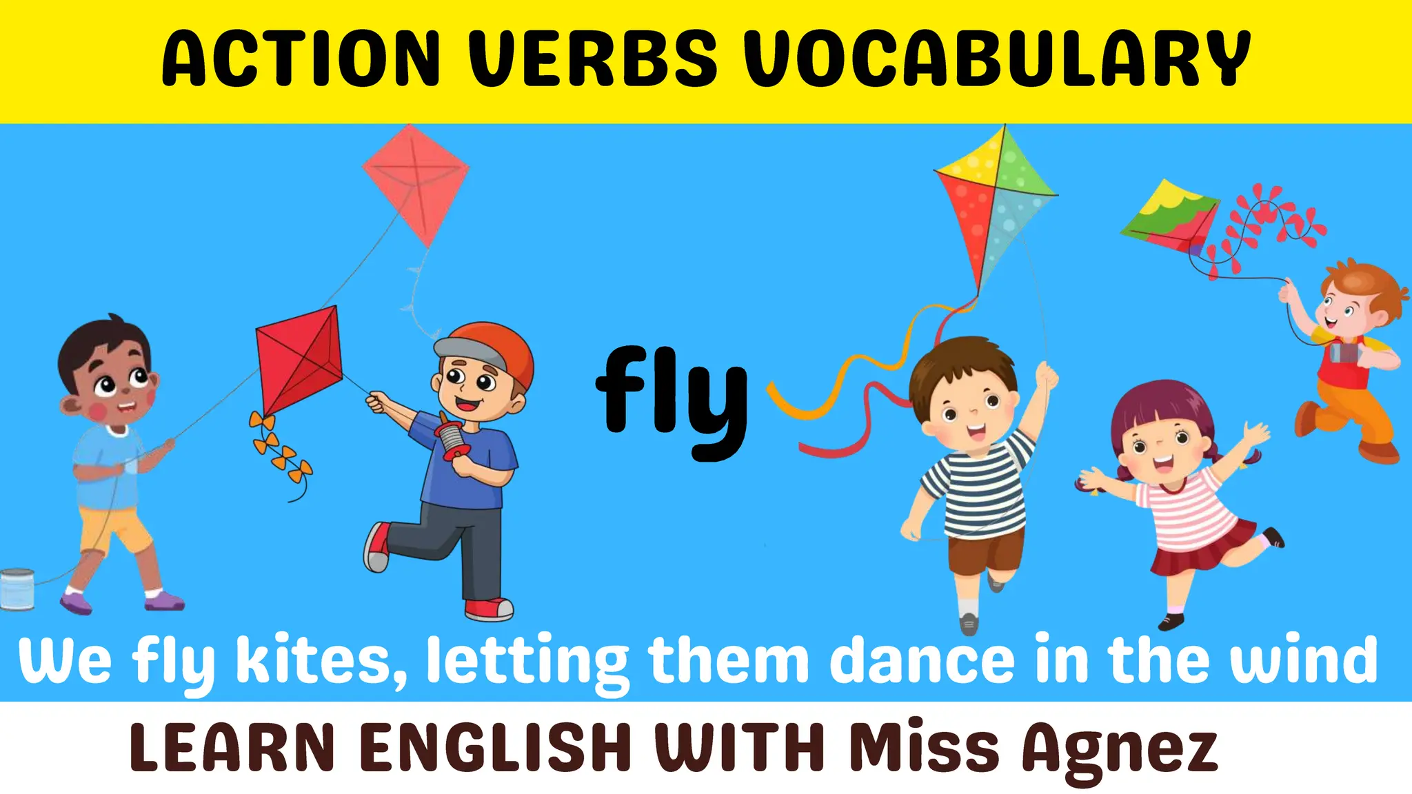Learn Action Verbs / Body Movement Vocabulary with Pictures and ...