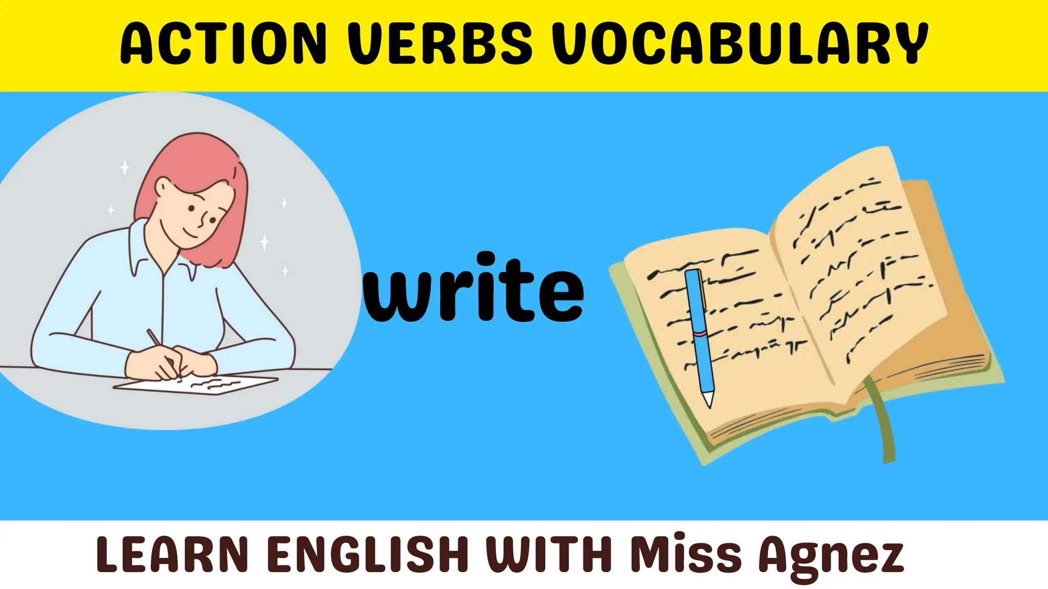 Learn Action Verbs / Body Movement Vocabulary with Pictures and ...