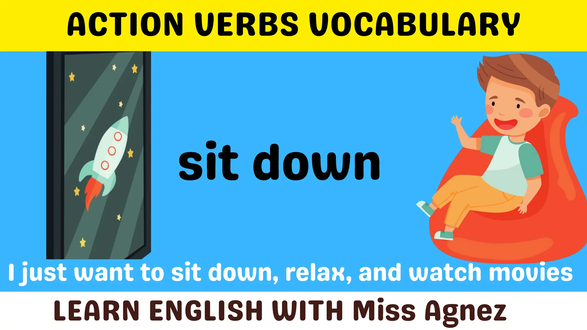 Learn Action Verbs / Body Movement Vocabulary with Pictures and ...