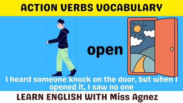 Learn Action Verbs / Body Movement Vocabulary with Pictures and ...