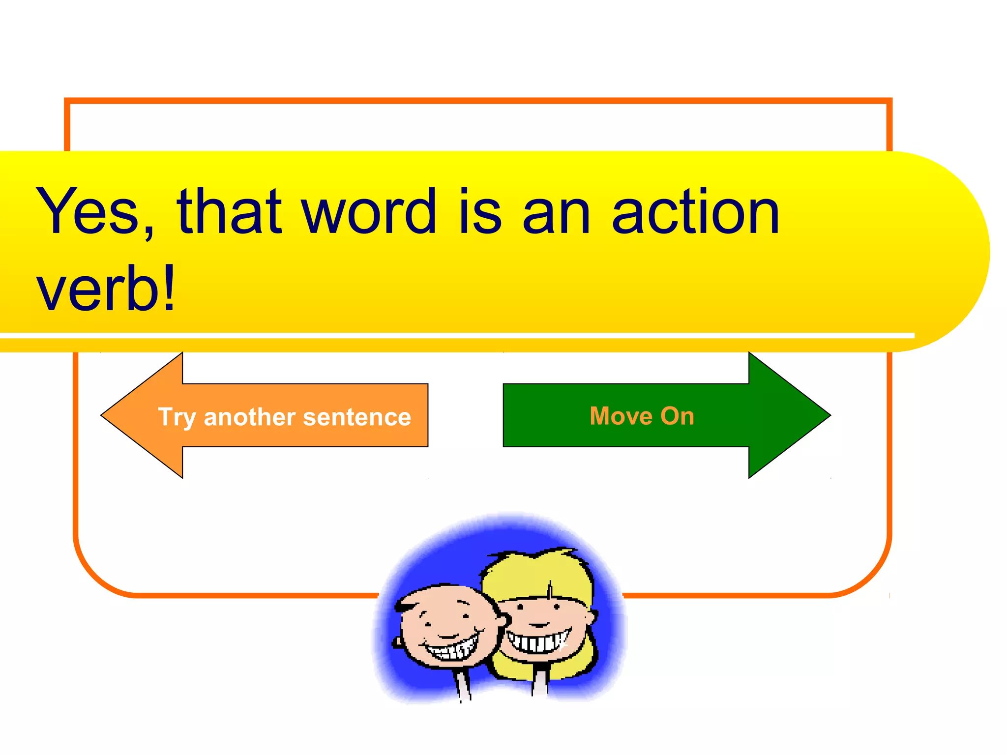 Action verbs ppt | PPT