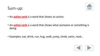 Action verbs PPT | PPTX