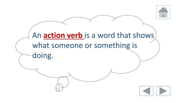 Action verbs PPT | PPTX