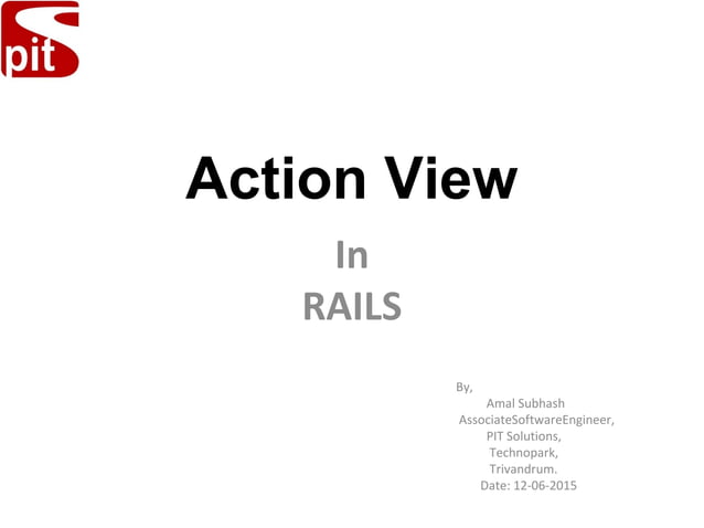 Actionview | PPT