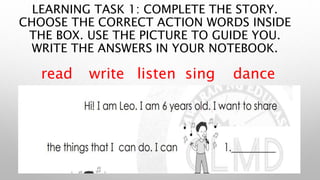 ACTION WORDS for grade 1/beginning pupils.pptx