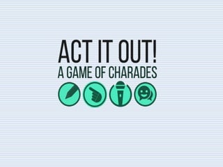 Act it out - Daily activitie vocabularies - ESL game | PPTX