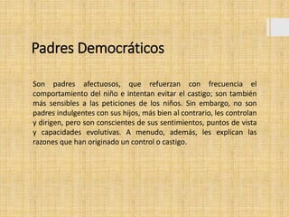 Actitudes inadecuadas de los padres | PPTX