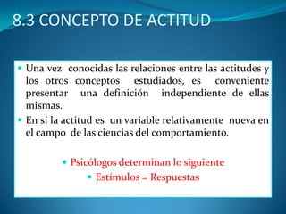 Actitudes | PPTX