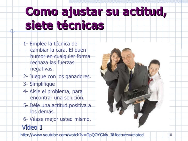 Actitud Positiva En El Lugar De Trabajo