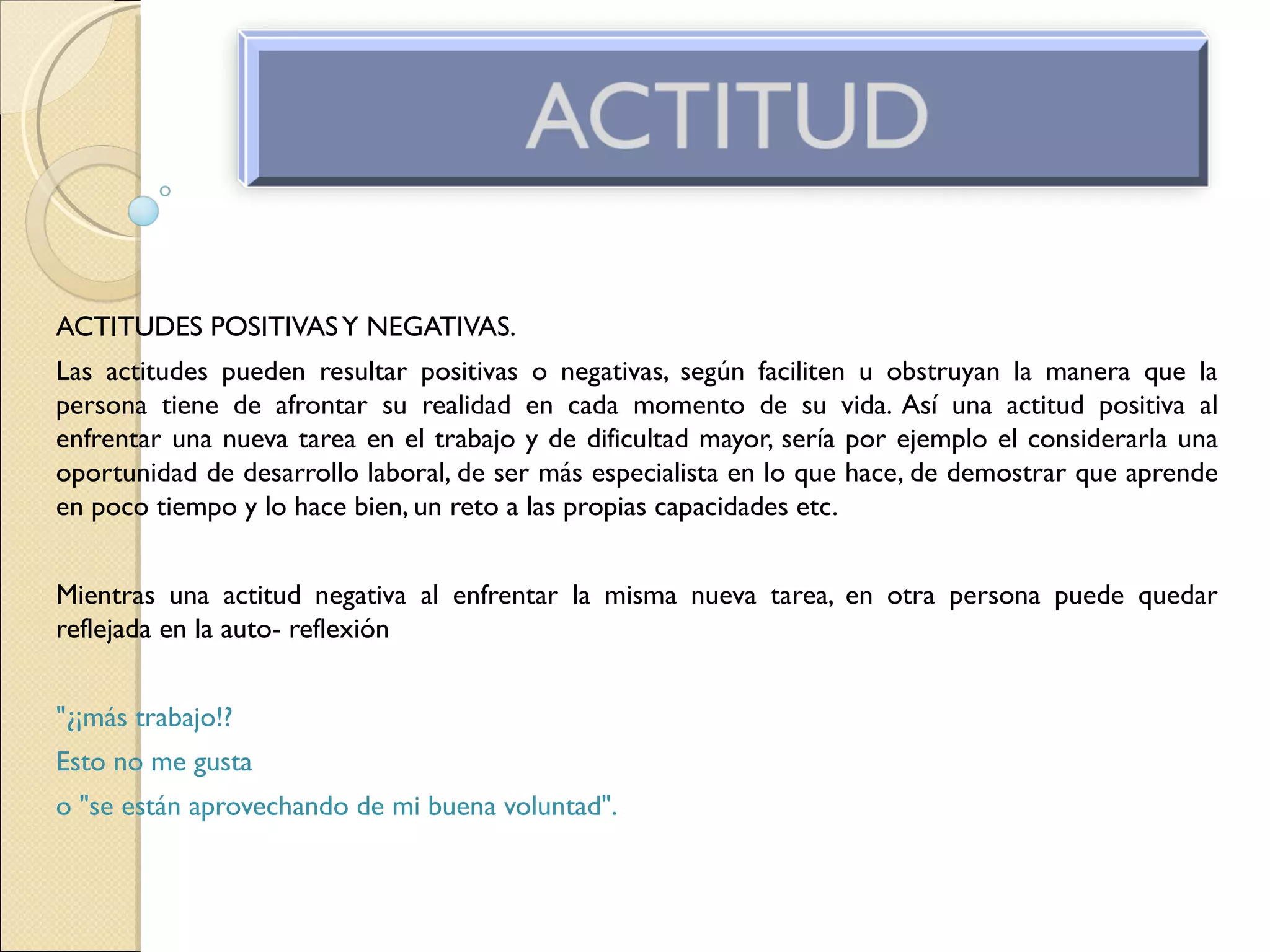Actitud vs aptitud | PPT