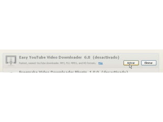 Activar y desactivar easy youtube video downloader | PPT