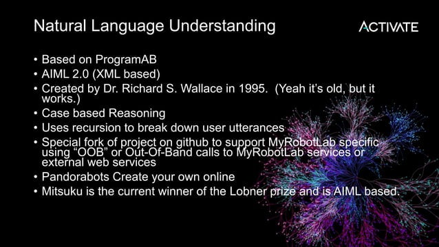 Robotics, Search and AI with Solr, MyRobotLab, and Deeplearning4j | PPT