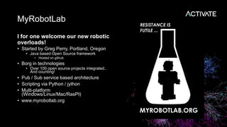 Robotics, Search and AI with Solr, MyRobotLab, and Deeplearning4j | PPTX